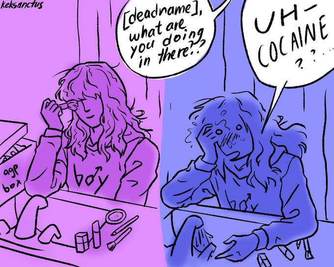 [deadname] what are you doing in there?? | Boymoder | Know Your Meme