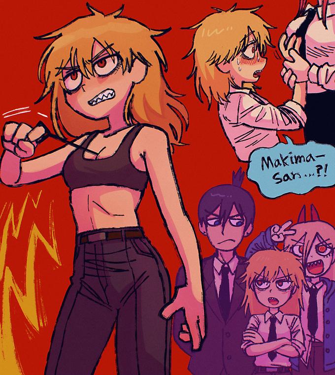 Chainsaw Girl Chainsaw Man Know Your Meme