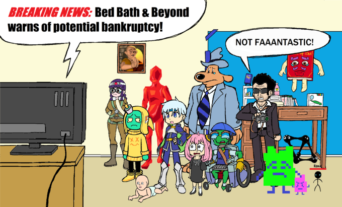 BREAKING NEWS: Bed Bath & Beyond warns of potential bankruptcy! | Oh No ...