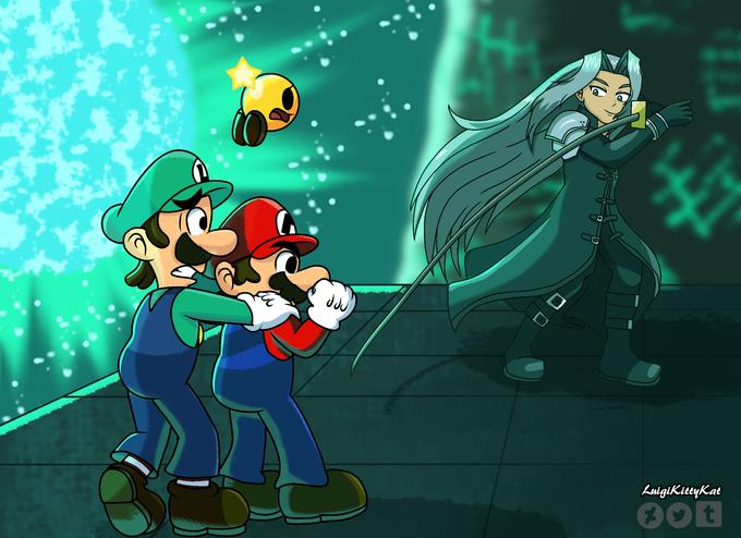 In an alternate reality where Nintendo and Square Enix collabed to make a new Mario & Luigi game ...