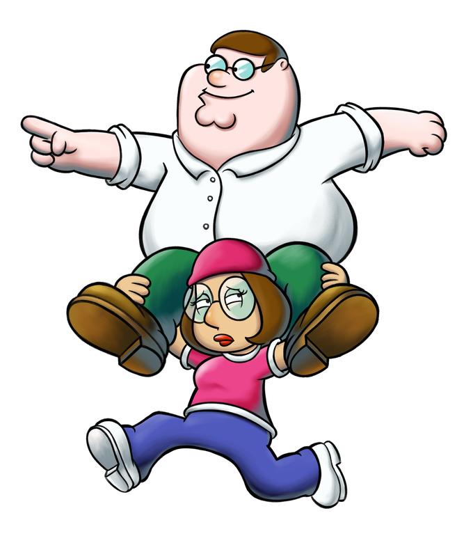 For absolutely no reason at all, Peter & Meg: Superstar Saga | Family ...