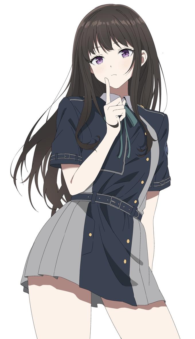 Takina Inoue by 脳 | Lycoris Recoil | Know Your Meme