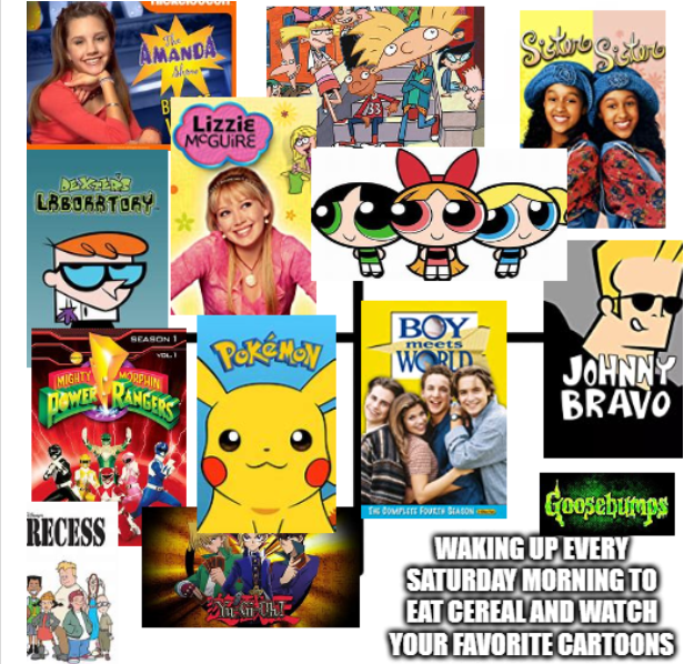Nostalgic TV Shows For Kids Born In The 90s Starter Pack r