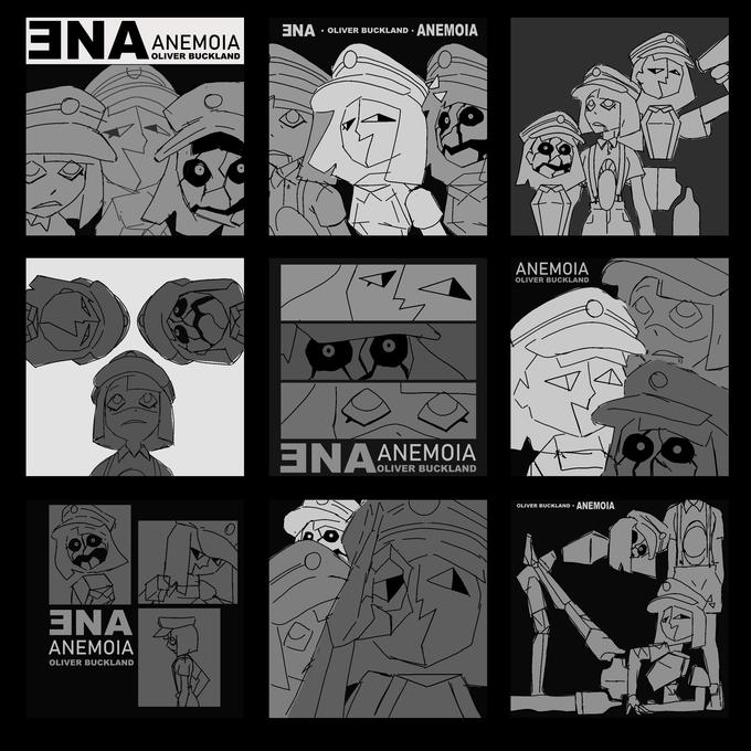 "anemoia" Track Art Drafts | ENA | Know Your Meme