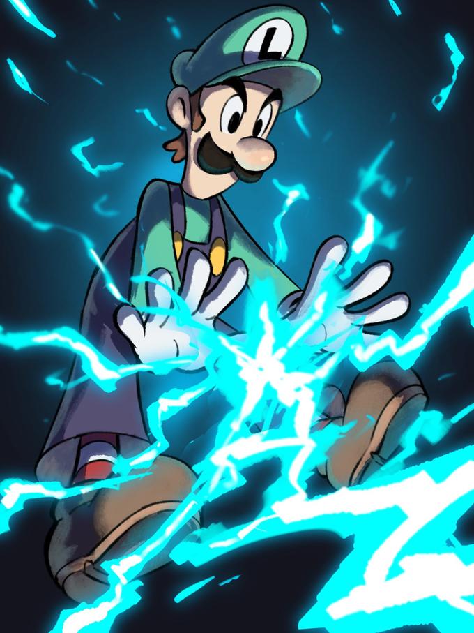 Luigi: THUNDER!!!⚡⚡⚡⚡ | Super Mario | Know Your Meme