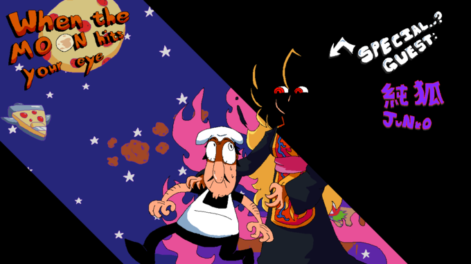 When the Moon Hits Your Eye... | Pizza Tower 'Special Guest' Fanart ...