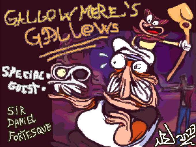Gallowmere's Gallows (Or: Funny Italian man MEETS Funny Dead man ...