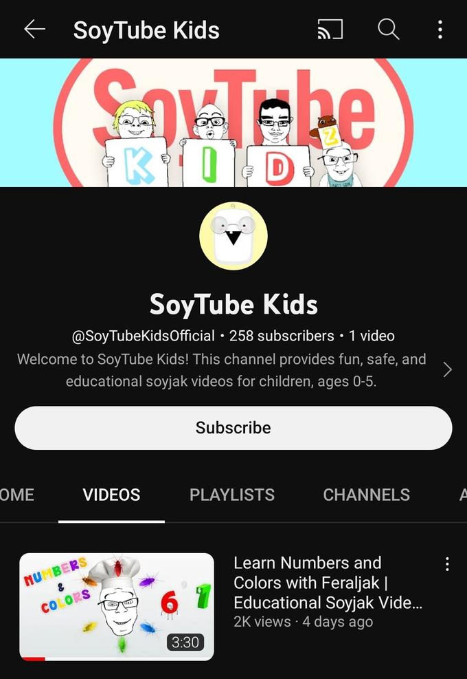 SoyTube Kids | SoyTube Kids | Know Your Meme