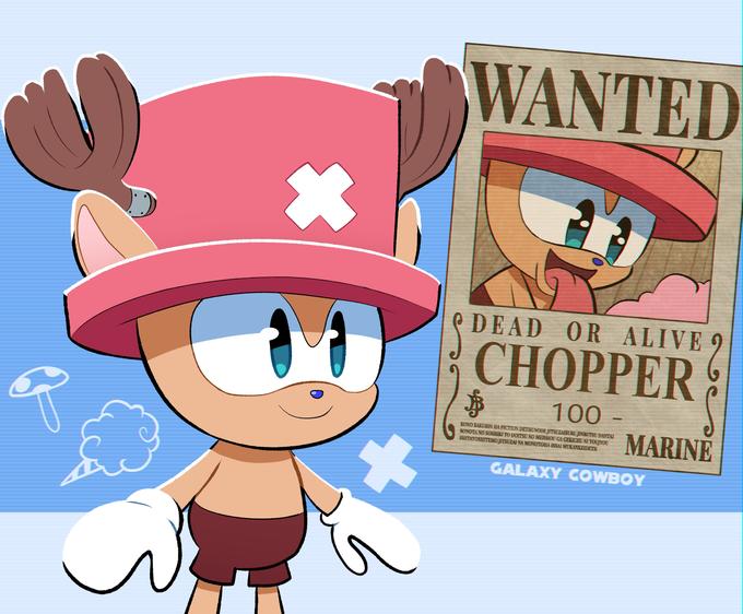 tony tony chopper as a sonic OC | One Piece | Know Your Meme