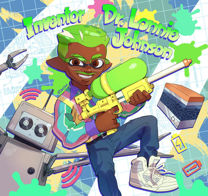 Dr. Lonnie Johnson, inventor of the Super Soaker and many other things ...