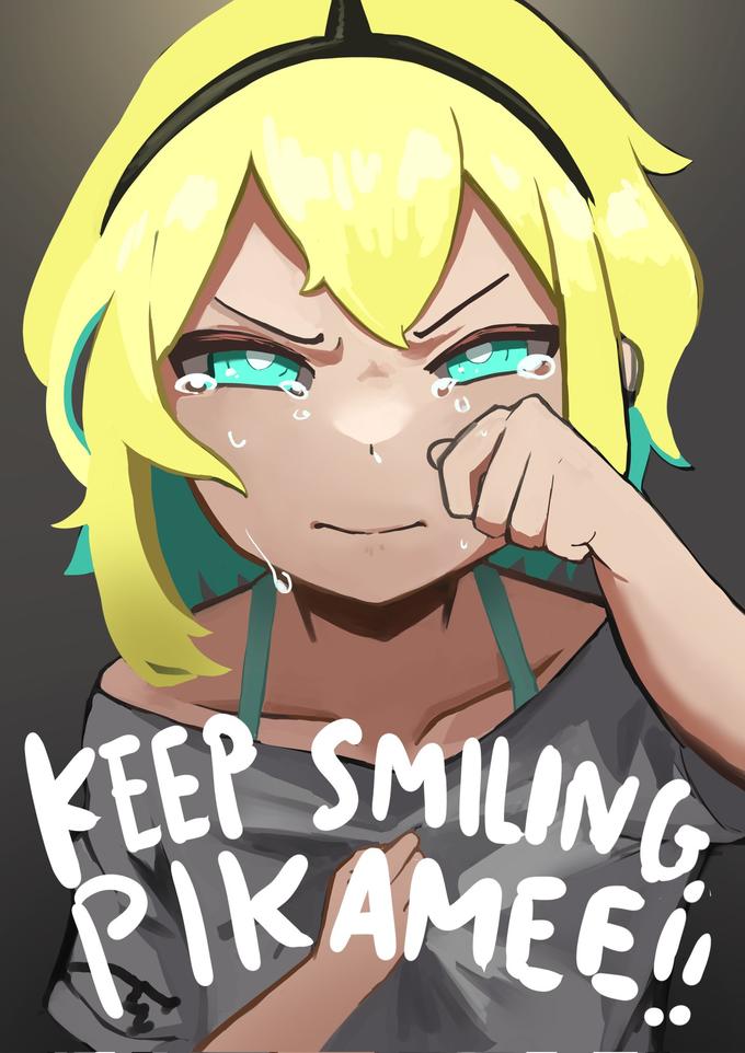 Im f------ devastated. Keep smiling, Pikamee. | Pikamee | Know Your Meme