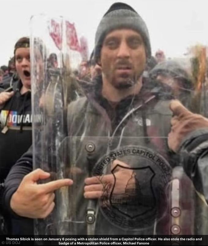 Thomas Sibick please guilty | January 6th, 2021, Storming of the United ...