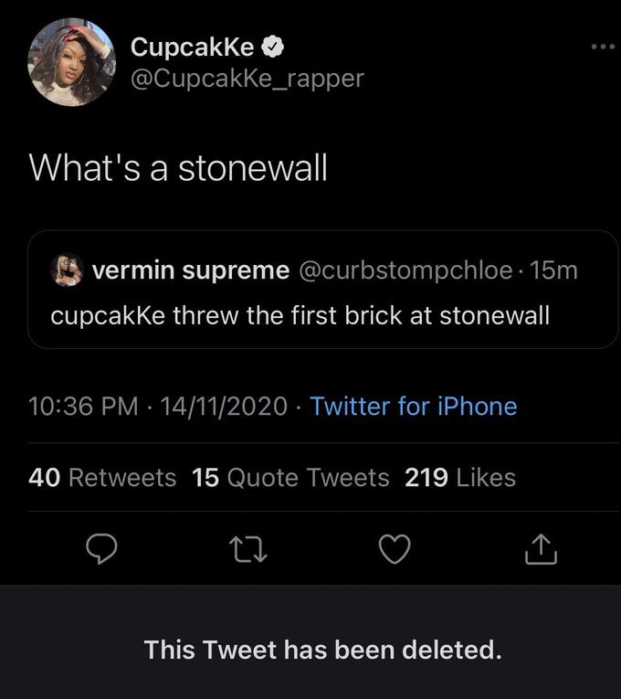 What Is Stonewall | "This Tweet Has Been Deleted" Rule | Know Your Meme