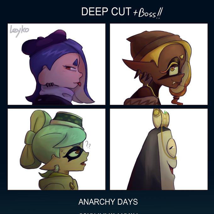 Gorillaz Demon Days x Deep Cut & Marie💥 | Splatoon 3 | Know Your Meme