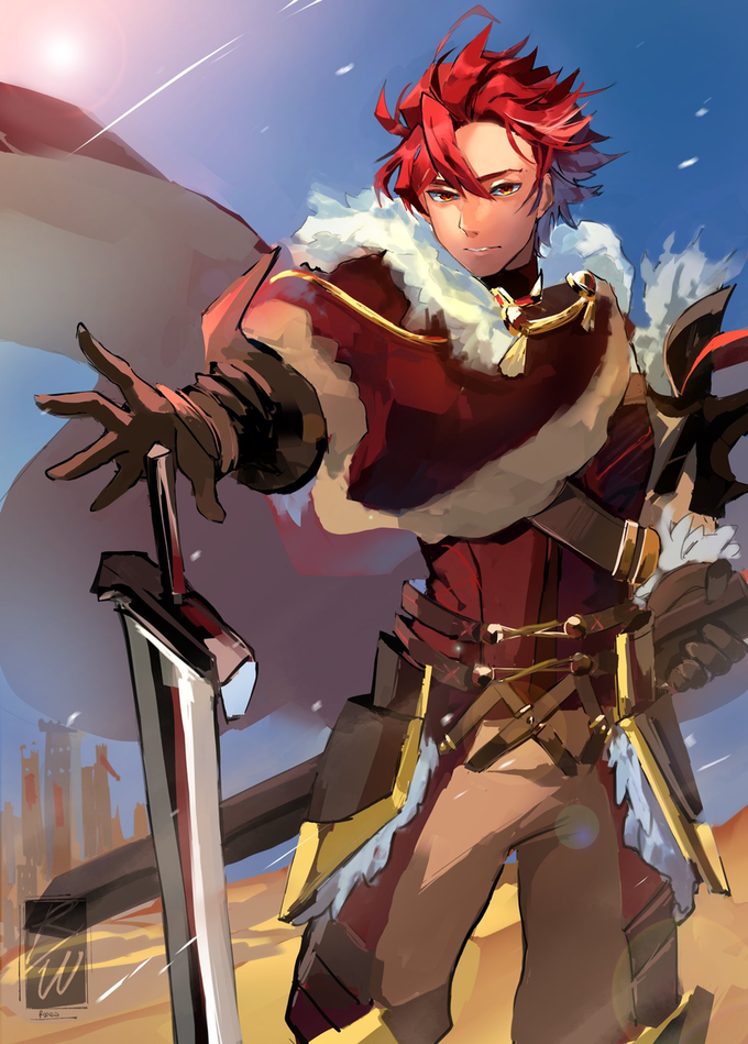 "Behold, the future king of Brodia! Diamant" - by RwesRW | Fire Emblem Engage | Know Your Meme