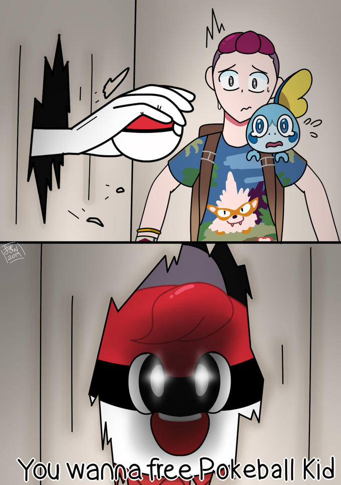 Here's Johnny | Pokémon Ball Guy | Know Your Meme