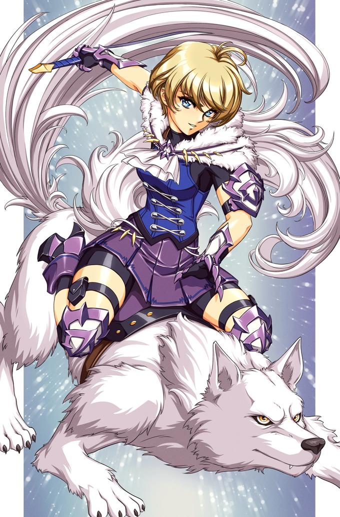 Merrin is extremely cool. I wonder what her wolf's name is? | Fire ...