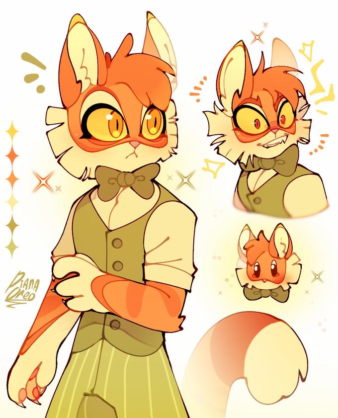 Freckle by DianaOreo13 | Lackadaisy | Know Your Meme