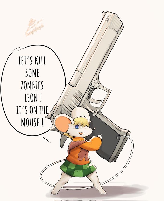 I drew the funny mouse :b ! Quick one so there are mistakes | Moushley ...