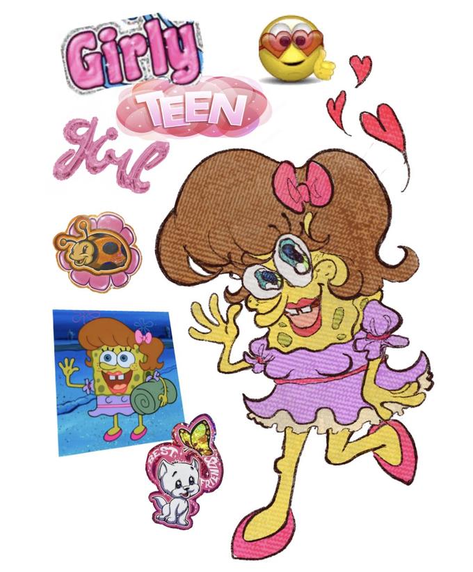 Girly Teengirl by @anchrovy | Girly Teengirl | Know Your Meme