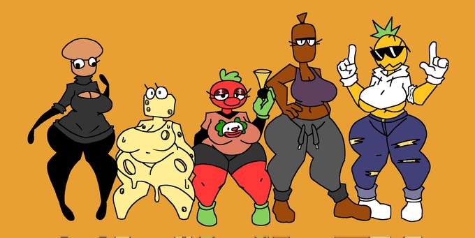 Digital Toppin Gals | Pizza Tower | Know Your Meme