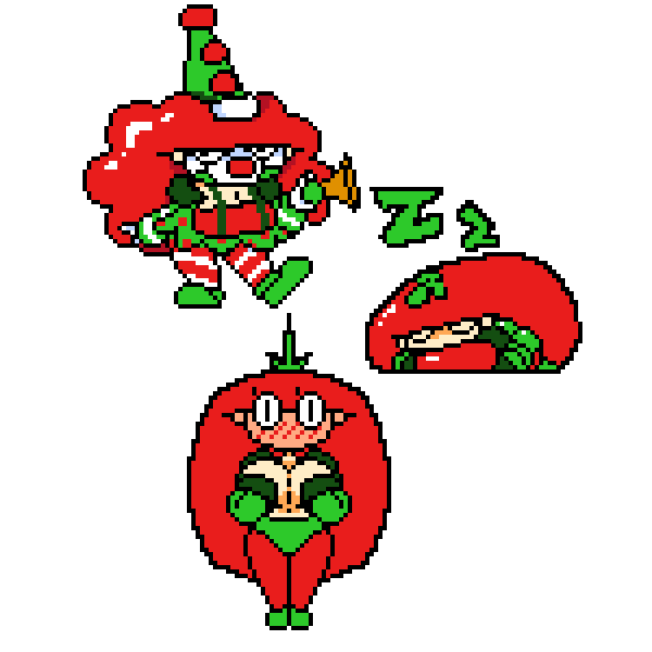 More Tomato Toppin Sprites by @stinky_peanut | Pizza Tower | Know Your Meme
