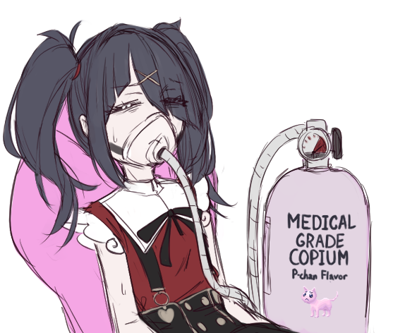 Medical grade copium; P-chan flavor | Copium | Know Your Meme