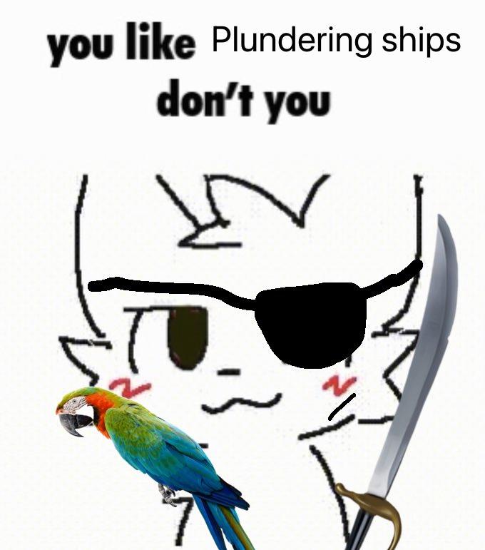 you like plundering ships don't you (pirate boykisser) | Pirateposting ...