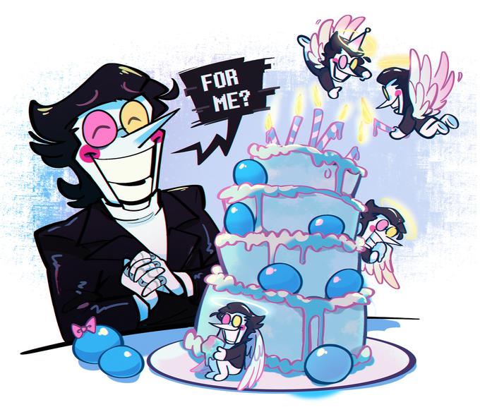 Happy Birthday Spamton (@colliholly) | Spamton G. Spamton | Know Your Meme