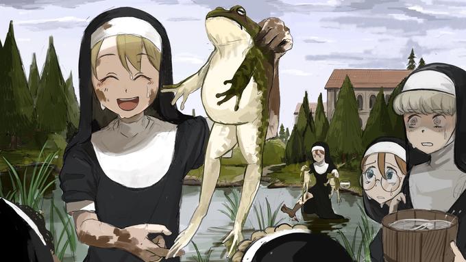 "Look at this!" | Little Nuns / Nuns And Ducks | Know Your Meme