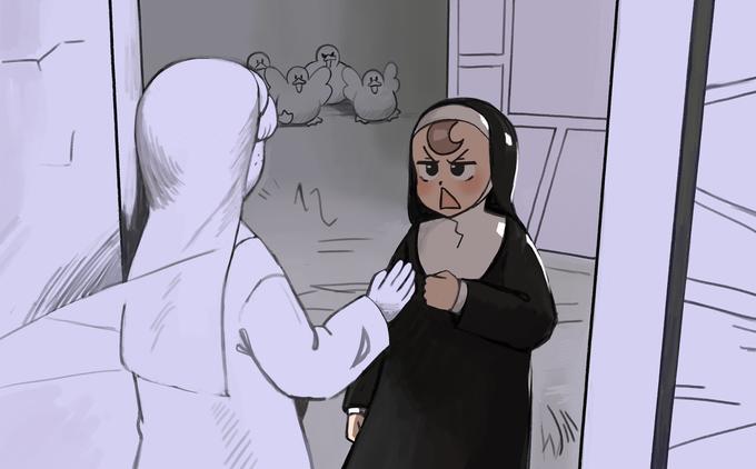 Take on Me | Little Nuns / Nuns And Ducks | Know Your Meme