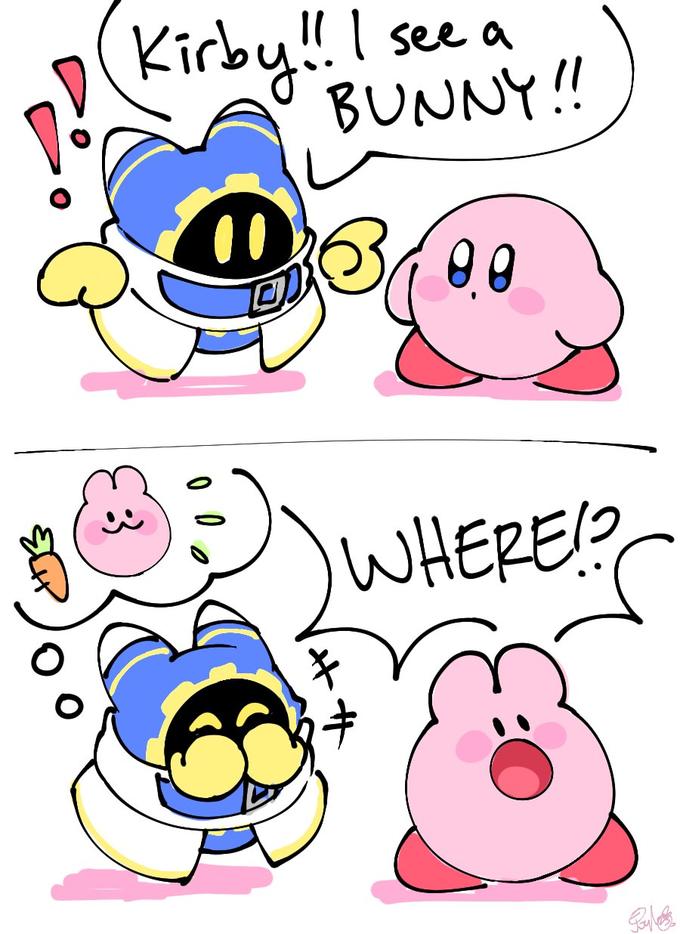 🐰🍑 | Kirby | Know Your Meme