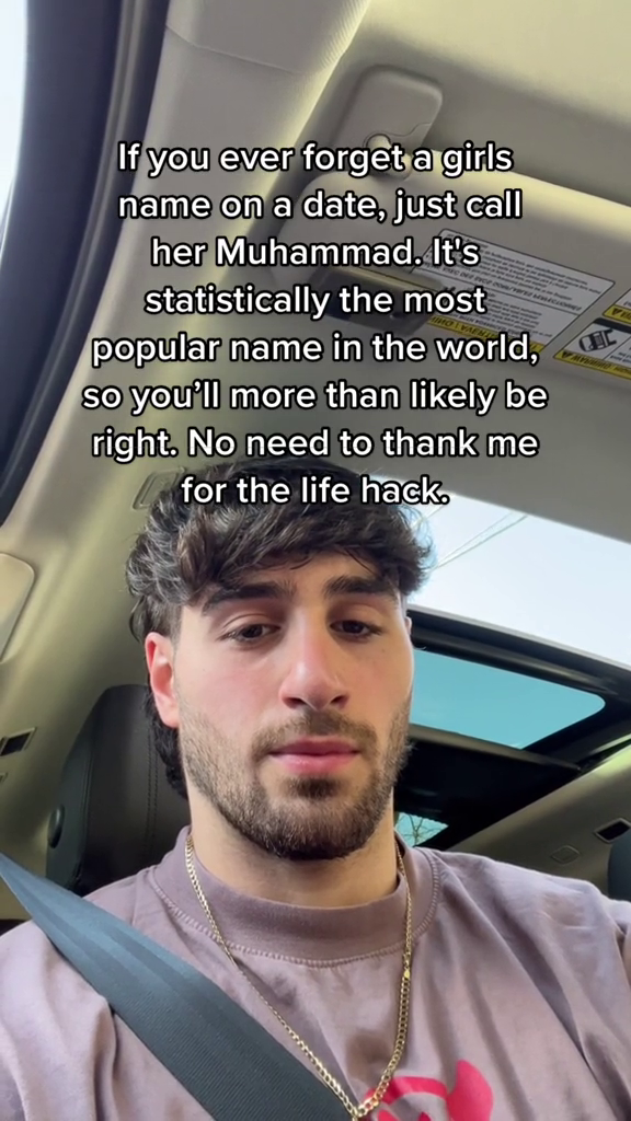 If You Ever Forget A Girl s Name On A Date Just Call Her TikTok