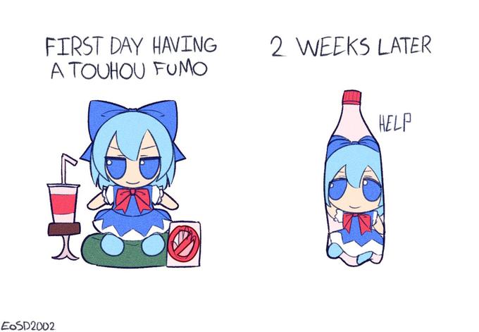 I don't have a fumo because I'm broke but this is how I imagine what it ...