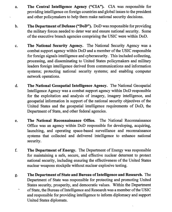 Trump retained classified documents from these agencies after leaving ...