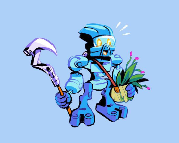 freshly cut flax from ga-koro | Bionicle | Know Your Meme