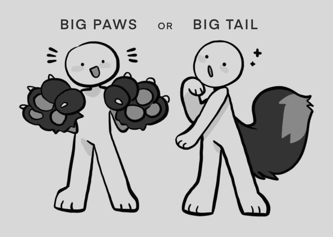 Big Paws or Big Tail | Big Pant or Big Jakt | Know Your Meme