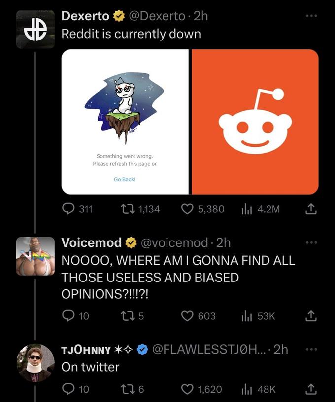 Both apps got that. | Twitter / X | Know Your Meme