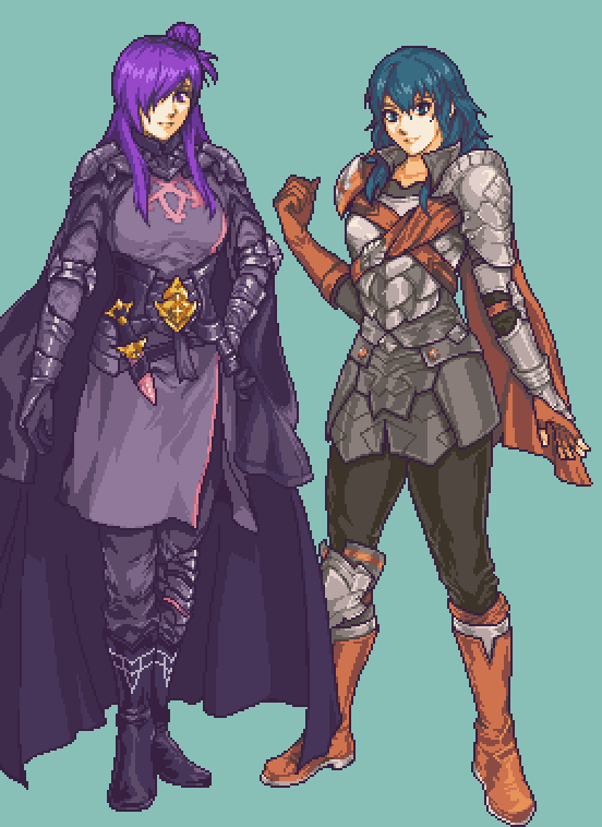 Byleth and Shez outfit swap! | Fire Emblem: Three Houses | Know Your Meme