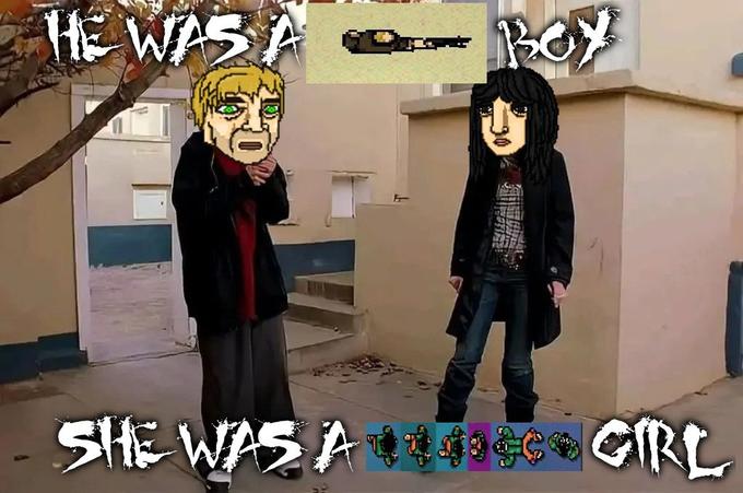 He Was a Pardo Boy, She Was a Corey Girl | Hotline Miami | Know Your Meme