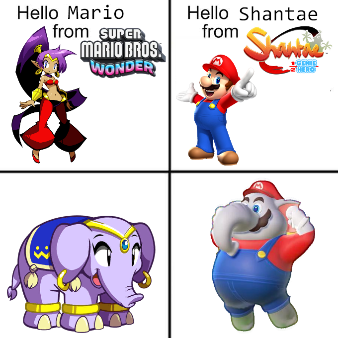 Hello Mario | Hello Yoshi From Super Mario | Know Your Meme