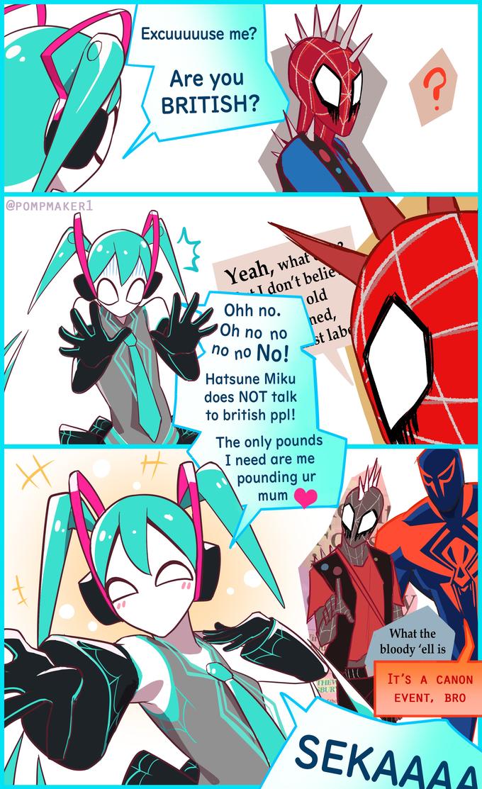 Hobie's canon event | Spider-Man: Across The Spider-Verse | Know Your Meme