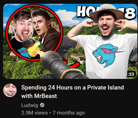 Spending 24 Hours on a Private Island With MrBeast | MrBeast YouTube Extension | Know Your Meme