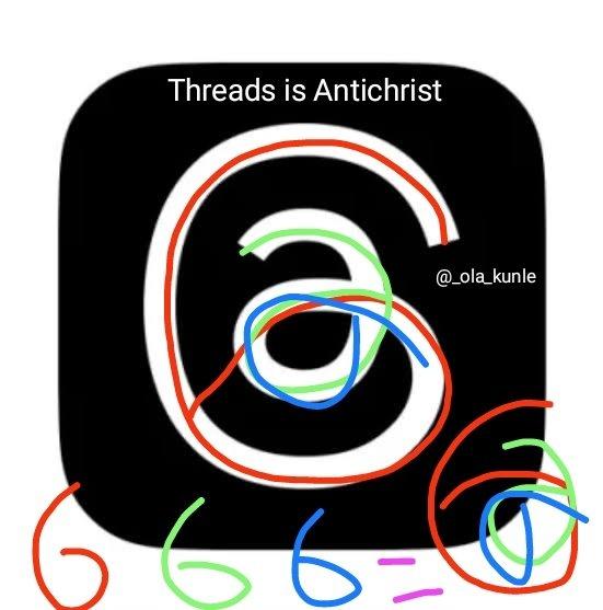 Threads 666 Logo meme | Threads 666 Logo Conspiracy Theory | Know Your Meme