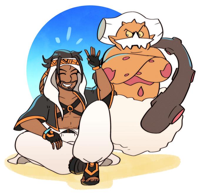 Rashid and Landorus | Pokemon Fan Teams | Know Your Meme