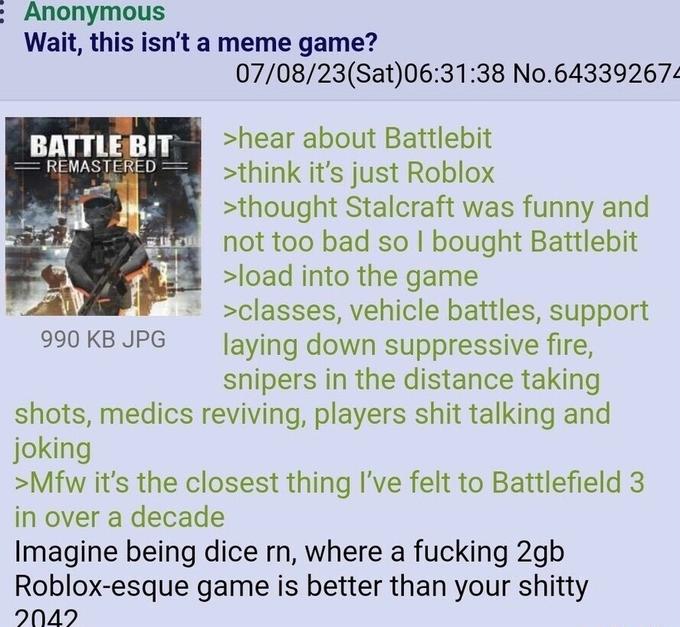 Wait, This Isn't a Meme Game | BattleBit Remastered | Know Your Meme