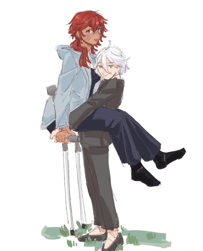 sulemio except i dont think miorine could actually carry suletta | Know ...