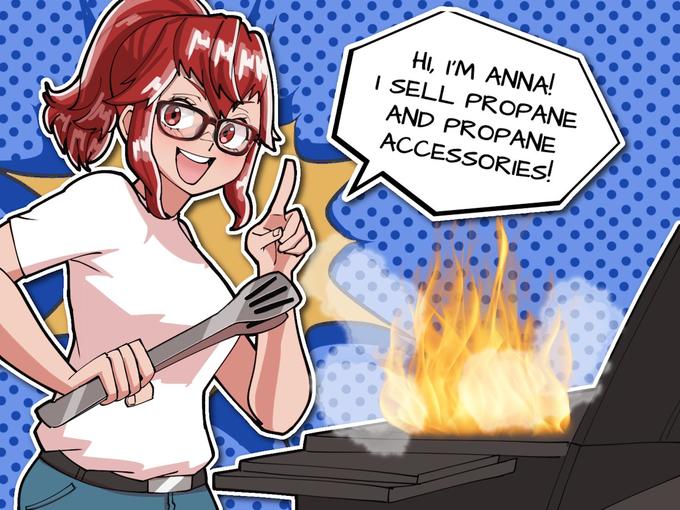 Anna Sells Propane | Fire Emblem | Know Your Meme