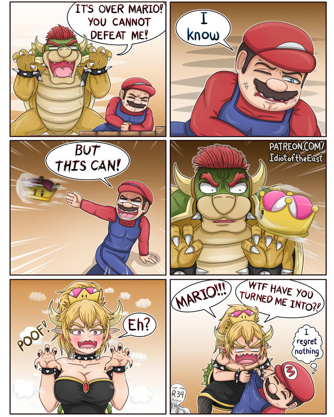 Mario: Do what you must, Bowser! FOR I HAVE ALREADY WON! ( ͡° ͜ʖ ͡ ...
