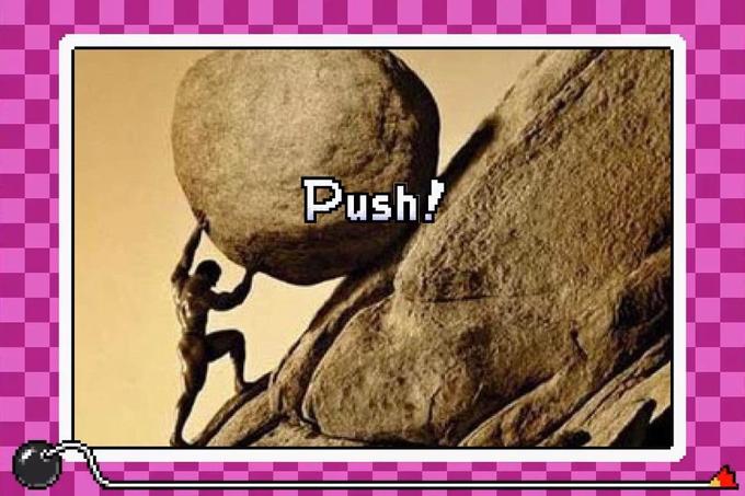 this one is IMPOSSIBLE bro 😭😭 | Sisyphus / Sisyphus Pushing a Boulder ...